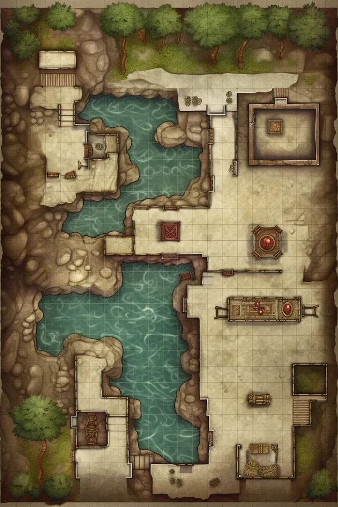 RPG Custom Maps 100 Locations Midjourney Prompt | PromptBase