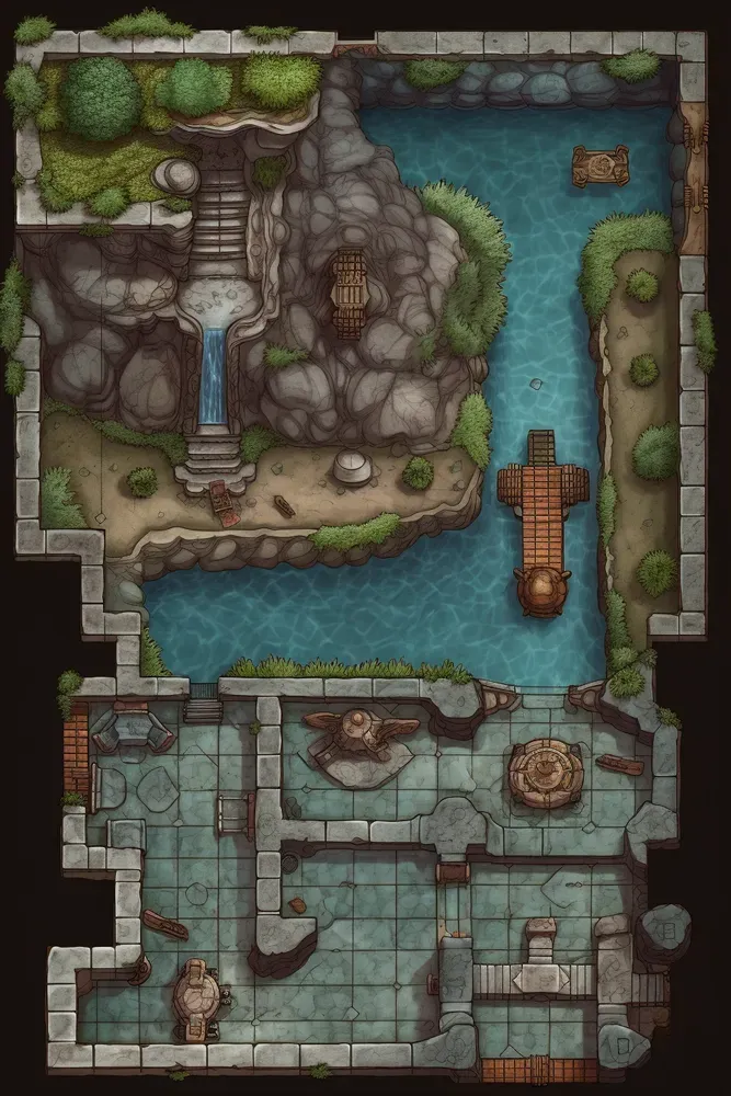 RPG Custom Maps 100 Locations Midjourney Prompt | PromptBase