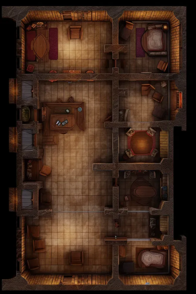 RPG Custom Maps 100 Locations Midjourney Prompt | PromptBase