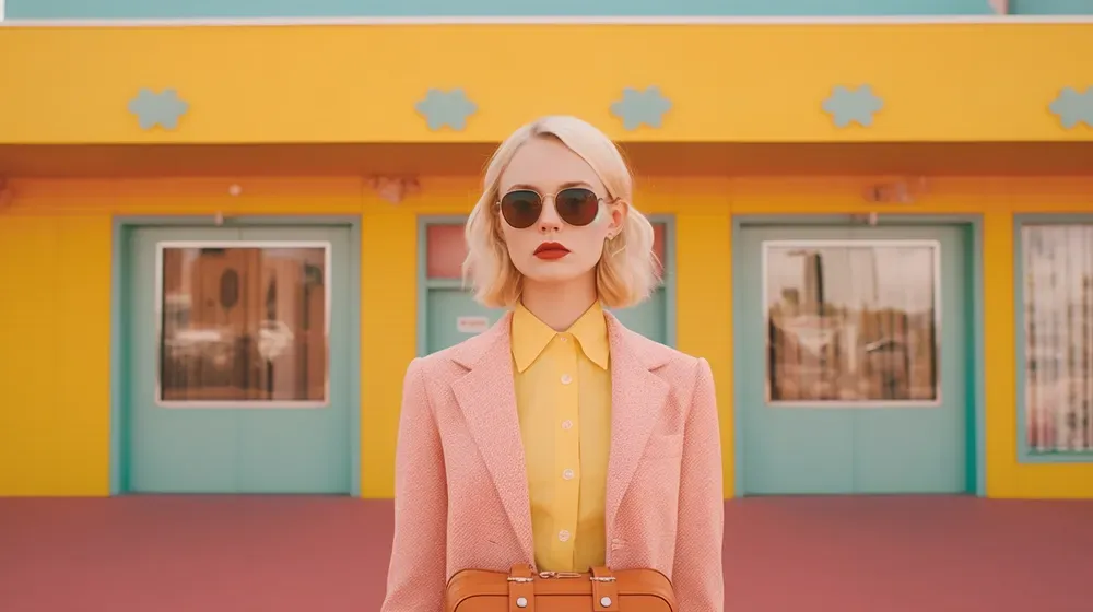 Wes Anderson Photography Portrait Midjourney Prompt | PromptBase