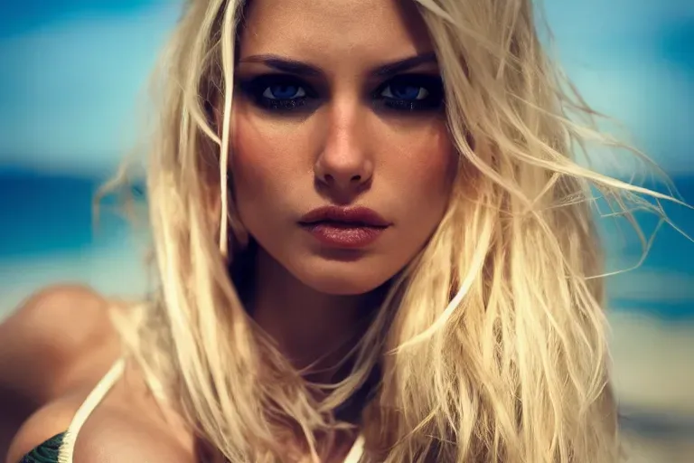 Women Bikini Photography Midjourney Prompt Promptbase