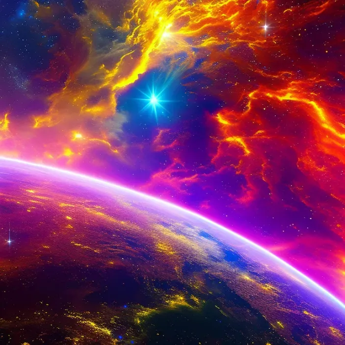 Beautiful Space Galaxy Backgrounds Stable Diffusion Prompt | PromptBase