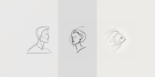 Single Line Art Midjourney Prompt | PromptBase