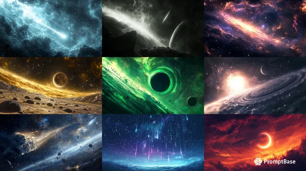 Celestial Phenomena Midjourney Prompt | PromptBase