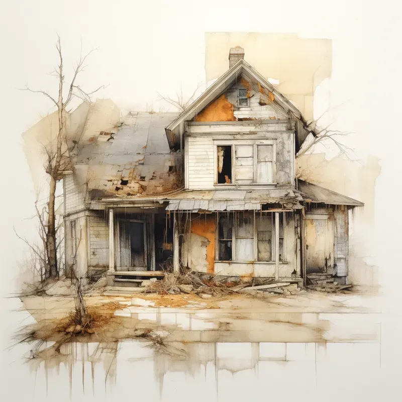 Brooding Mood Pencil Sketches Midjourney Prompt | PromptBase