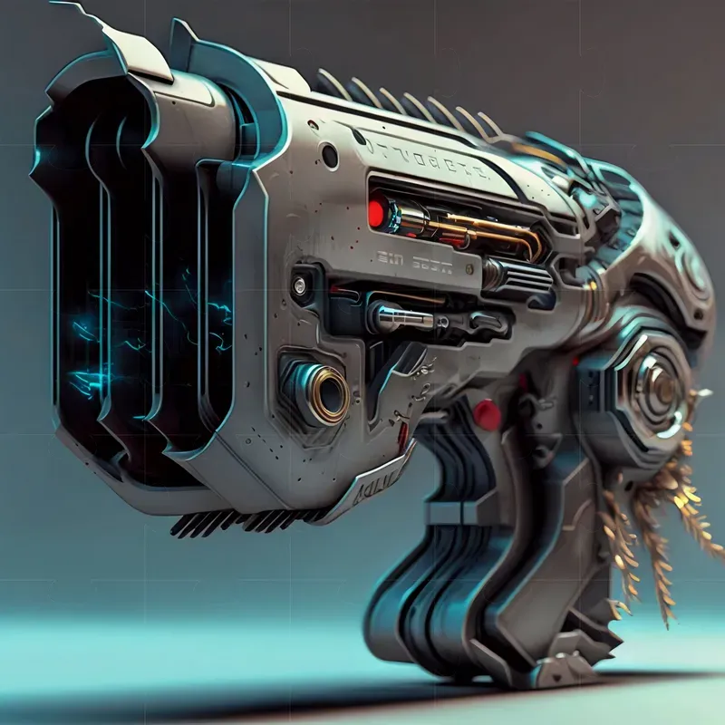 Render Concept Weapons Midjourney Prompt | PromptBase