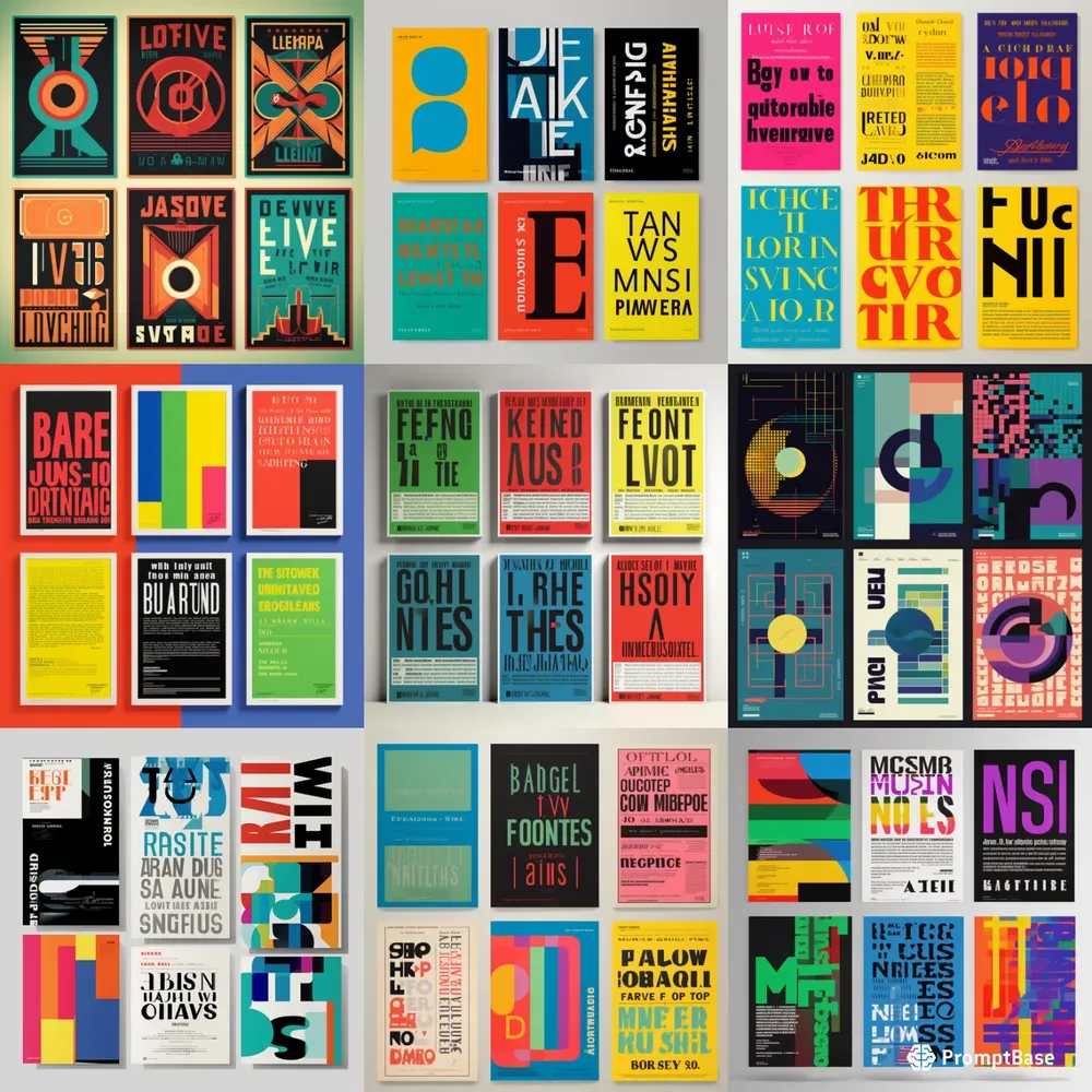 Poster Idea Designs Midjourney Prompt | PromptBase