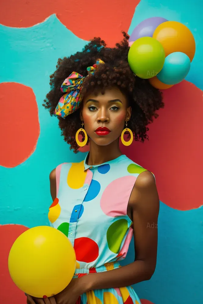 Eye Catching Vibrant Profile Photos Midjourney Prompt | PromptBase