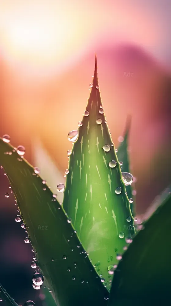 Detailed Water Drip Plant Wall Art Midjourney Prompt | PromptBase