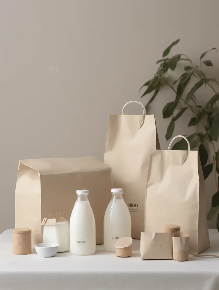 Modern Food Packaging Design Wall Art Midjourney Prompt | PromptBase