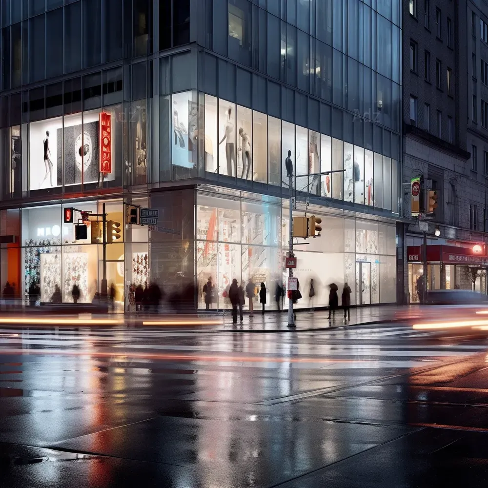 Shopfronts Iconic Stores Midjourney Prompt | PromptBase