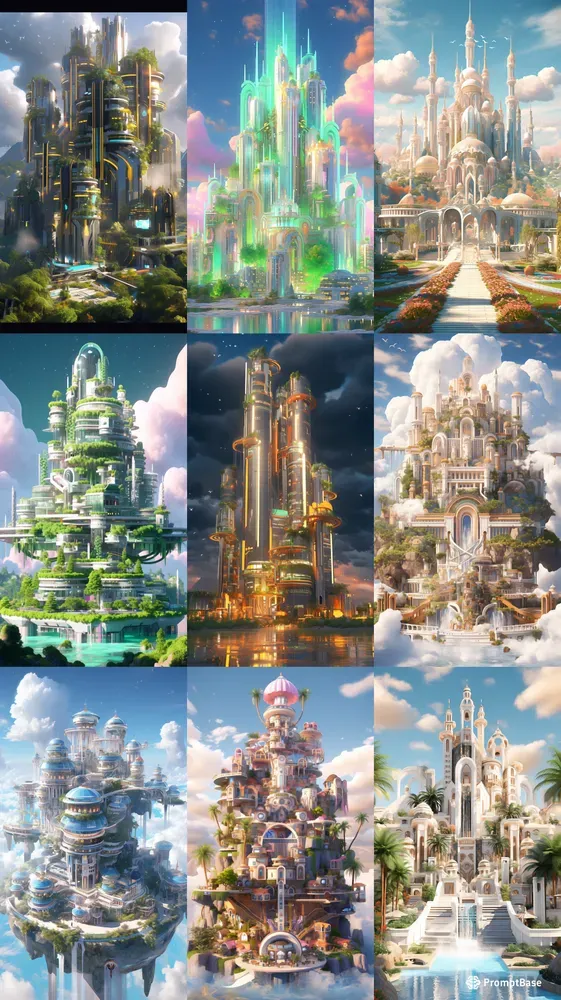 Fancy Buildings Midjourney Prompt | PromptBase