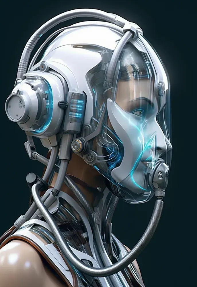 Sci-fi Support Masks Midjourney Prompt | PromptBase