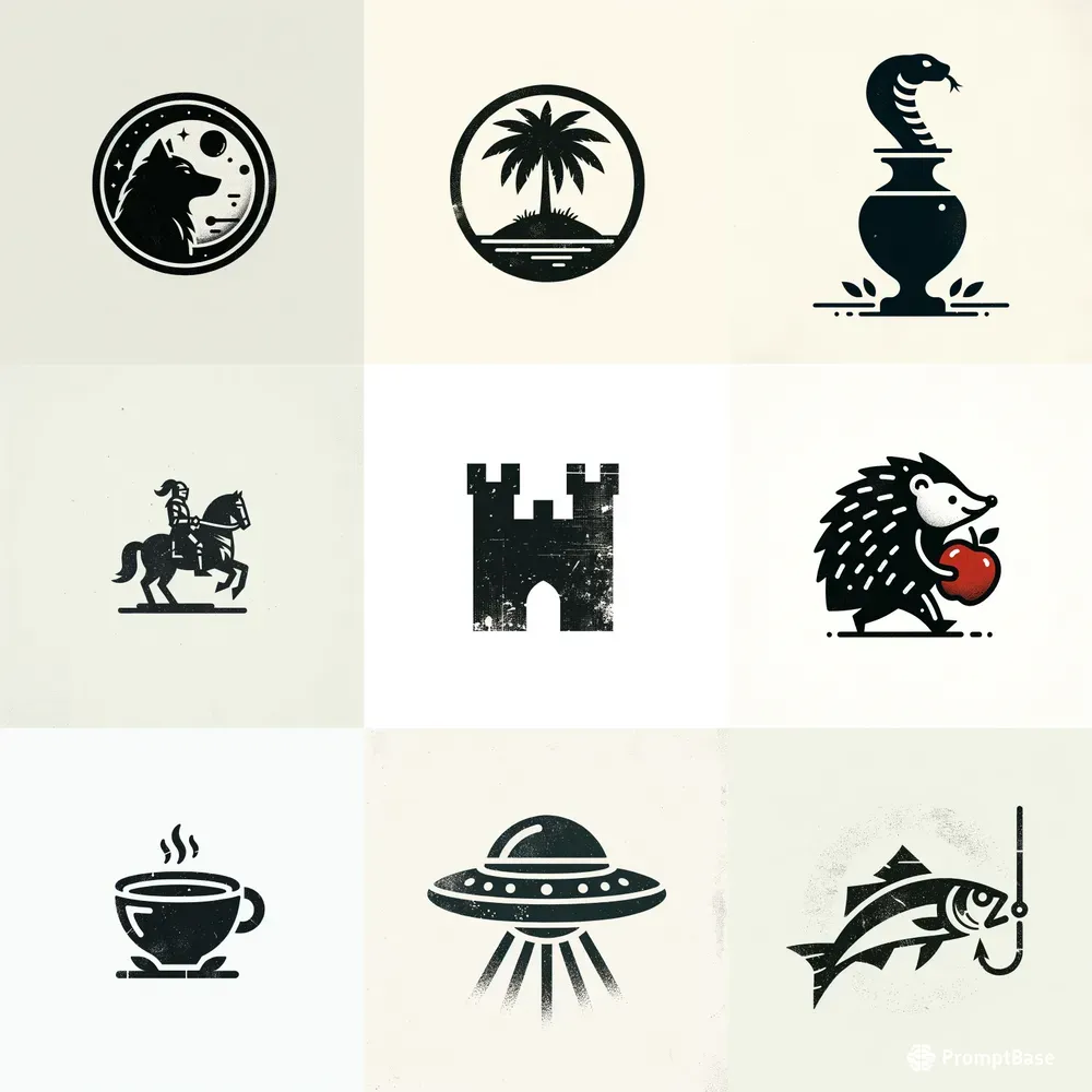 Simple Vintage Logo Designs DALL·E Prompt | PromptBase