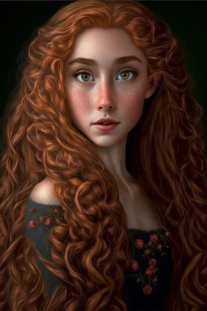 Realistic Disney Princess Portraits Midjourney Prompt | PromptBase