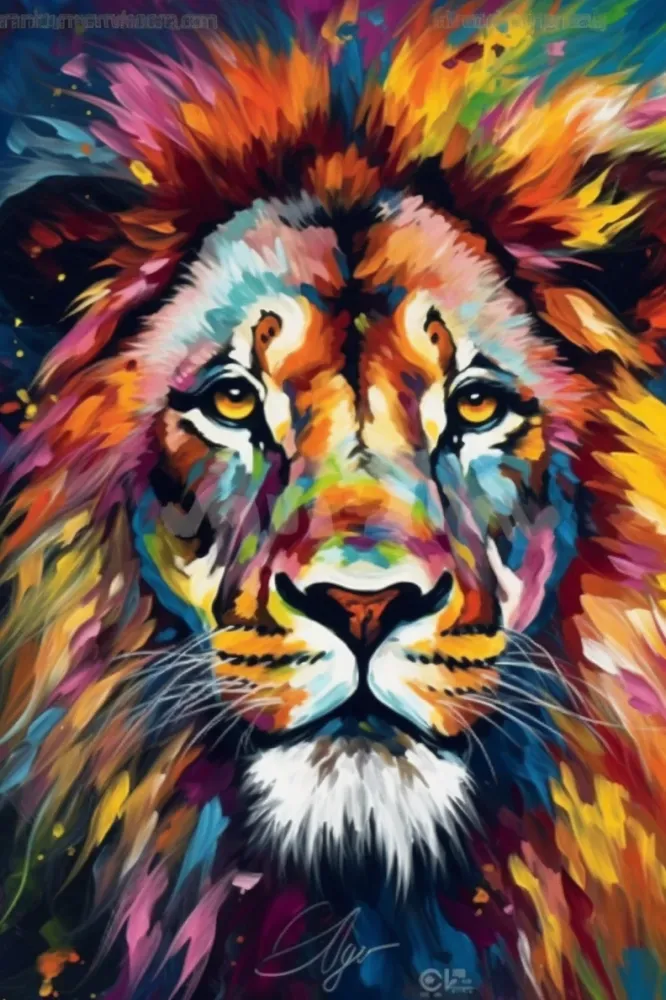 Colorful Poster Wall Art Designs Midjourney Prompt | PromptBase