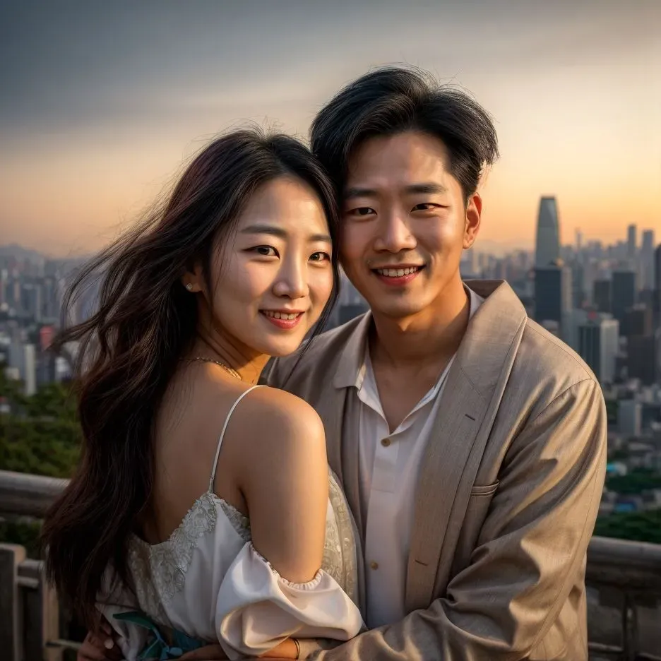 Realistic Love Couples Portraits Leonardo Ai Prompt | PromptBase