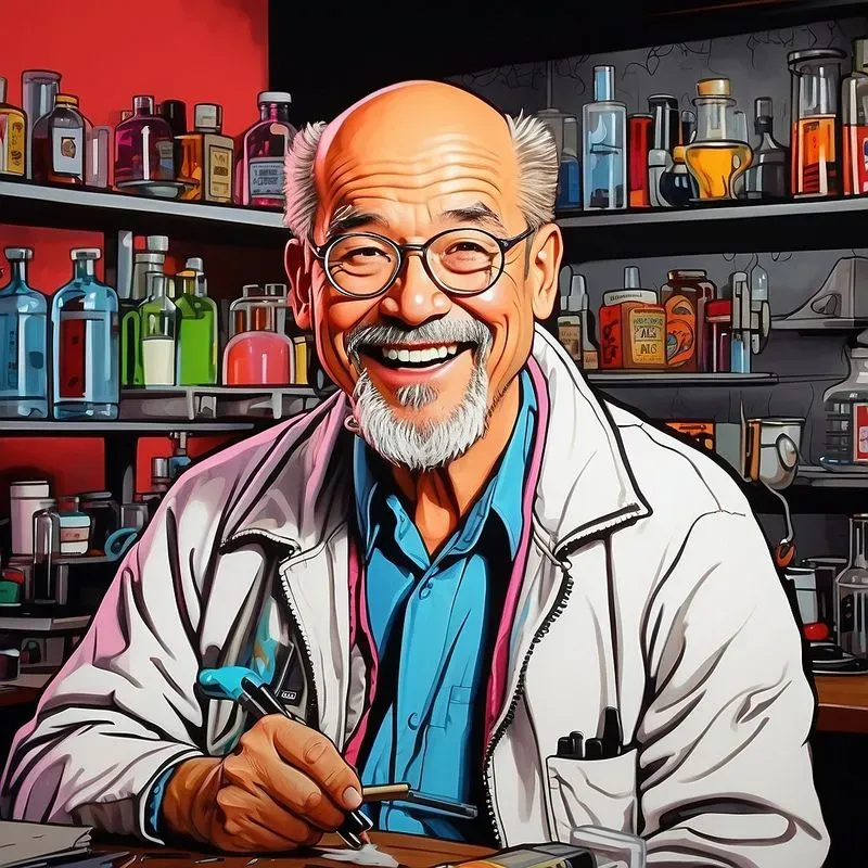 Fun At Work Cartoon Paintings Leonardo Ai Prompt | PromptBase