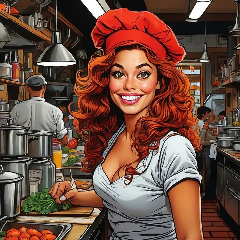 Fun At Work Cartoon Paintings Leonardo Ai Prompt | PromptBase