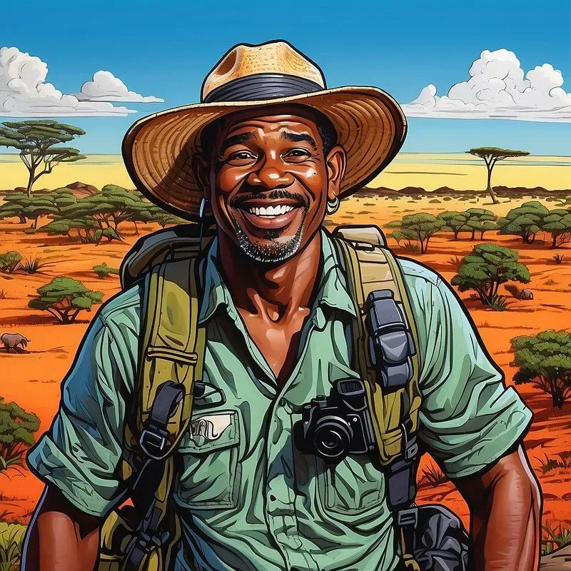 Fun At Work Cartoon Paintings Leonardo Ai Prompt | PromptBase