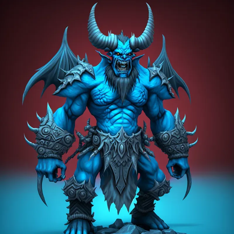 Demon Game Avatars Midjourney Prompt | PromptBase