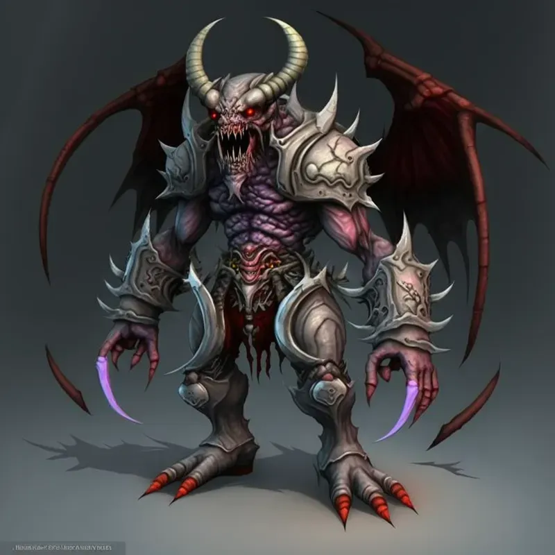 Demon Game Avatars Midjourney Prompt | PromptBase