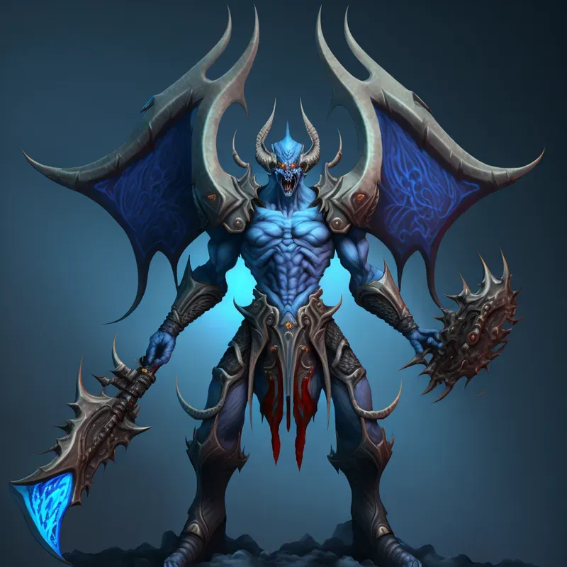 Demon Game Avatars Midjourney Prompt | PromptBase