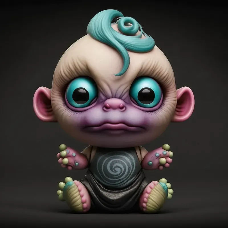 Fantasy 3D Monster Avatars Midjourney Prompt | PromptBase