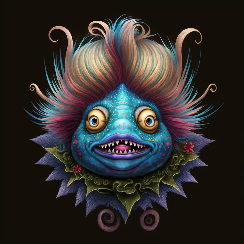 Fantasy 3D Monster Avatars Midjourney Prompt | PromptBase