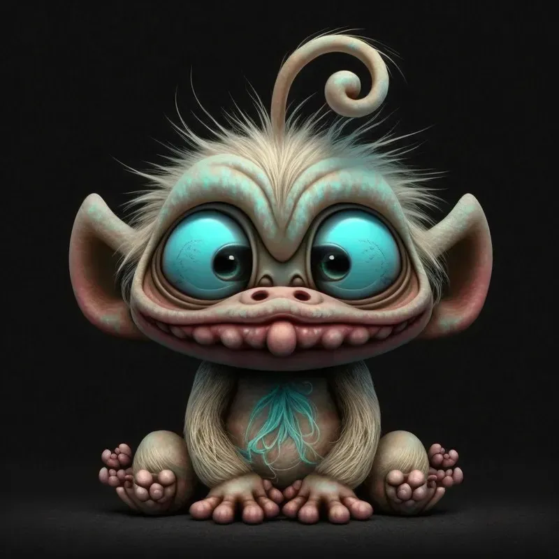 Fantasy 3D Monster Avatars Midjourney Prompt | PromptBase