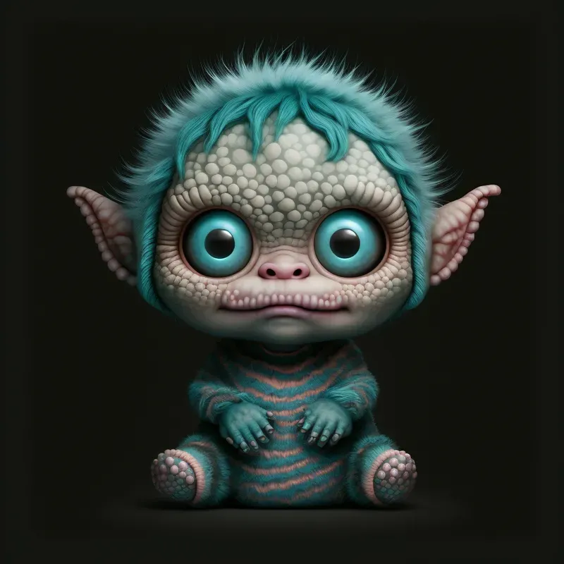 Fantasy 3D Monster Avatars Midjourney Prompt | PromptBase