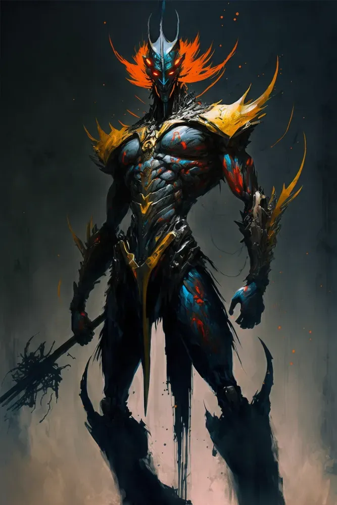 Warrior Alien Avatars Midjourney Prompt | PromptBase