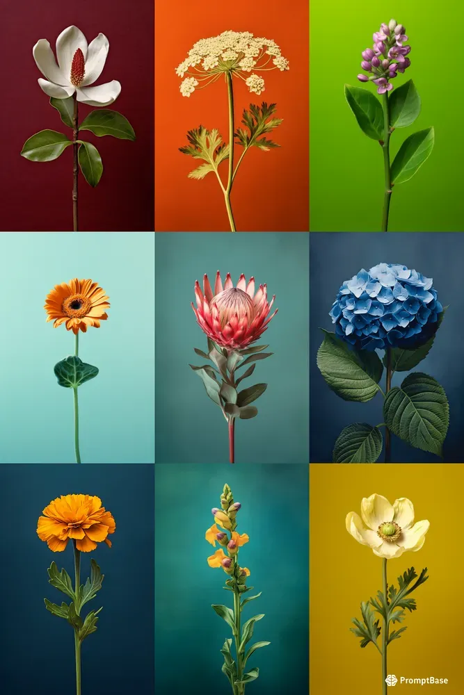 Stunning Blooms Midjourney Prompt | PromptBase