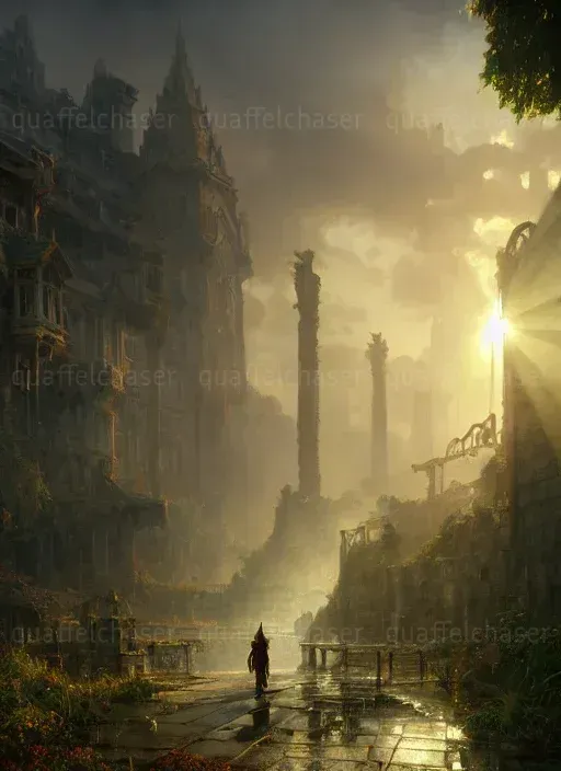 DnD City Ruins Generator Stable Diffusion Prompt | PromptBase