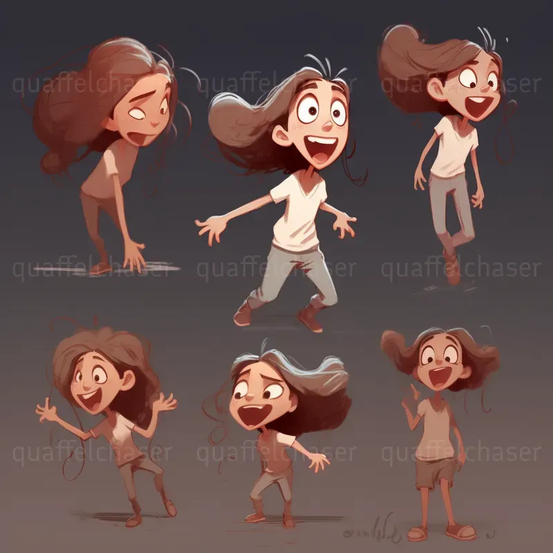 Animated Character Designs Midjourney Prompt | PromptBase