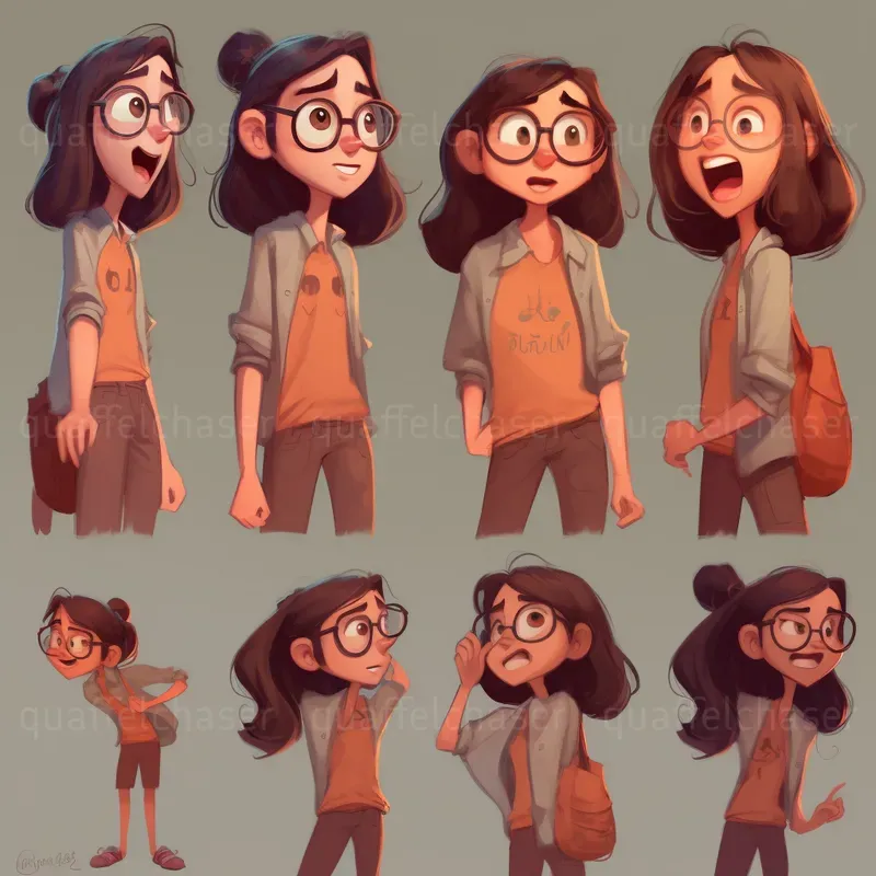 Animated Character Designs Midjourney Prompt | PromptBase