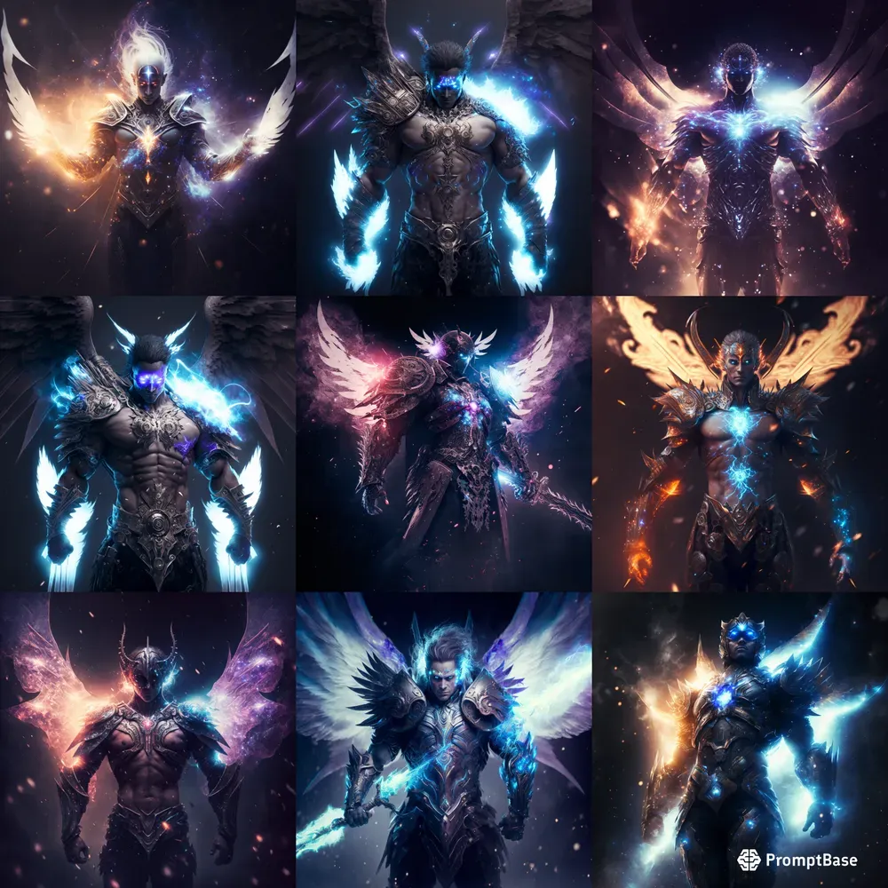 Angelic Character Designs Midjourney Prompt | PromptBase