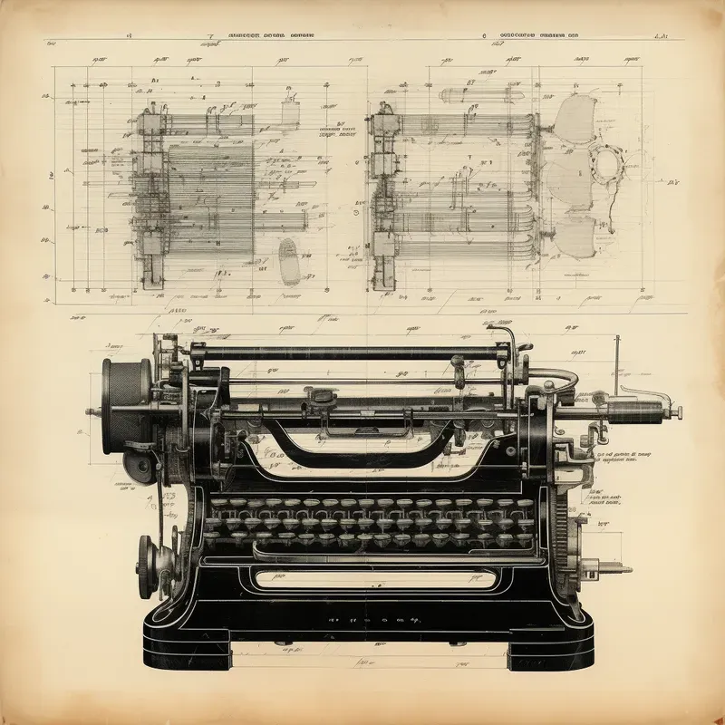 Vintage Patent Blueprints From 1900 Midjourney Prompt | PromptBase