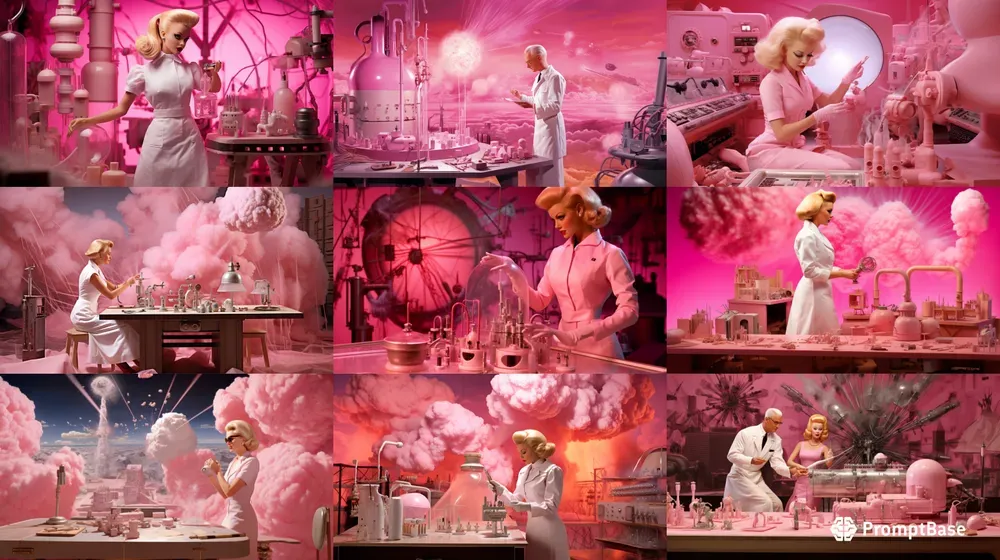 Barbie The Movies Cinematics Midjourney Prompt | PromptBase