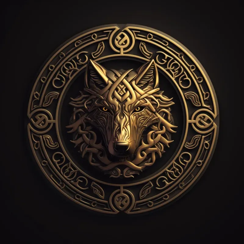 Celtic Medieval Fantasy Emblems Midjourney Prompt | PromptBase