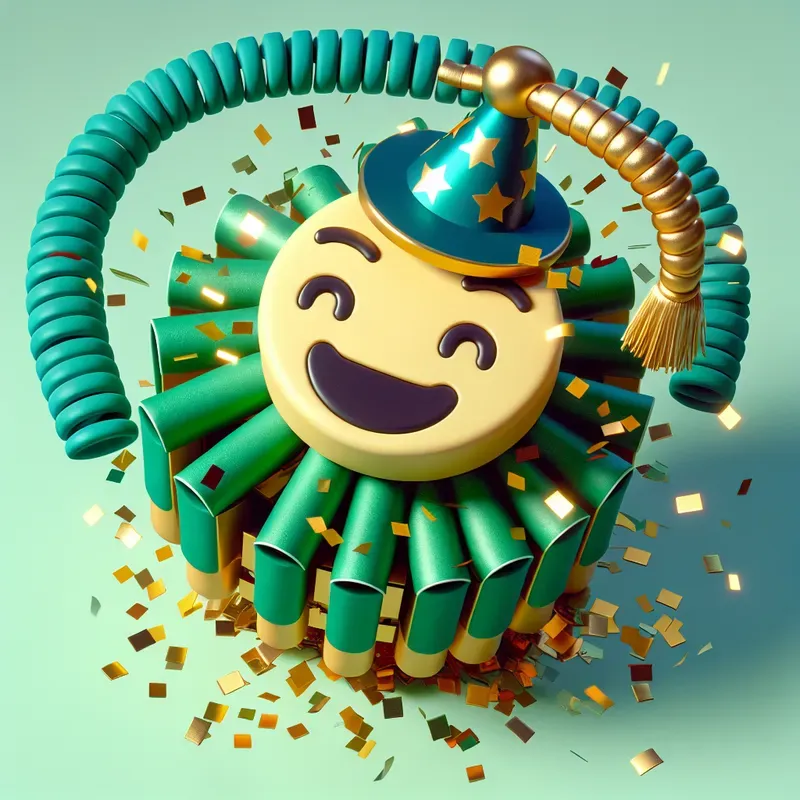 New Year Emojis DALL·E Prompt | PromptBase