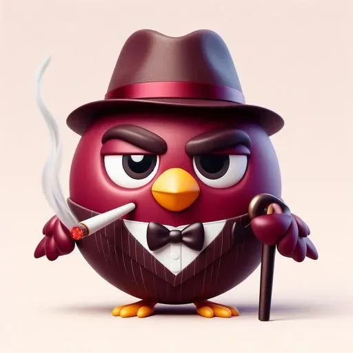 3D Gangster Bird Emojis DALL·E Prompt | PromptBase