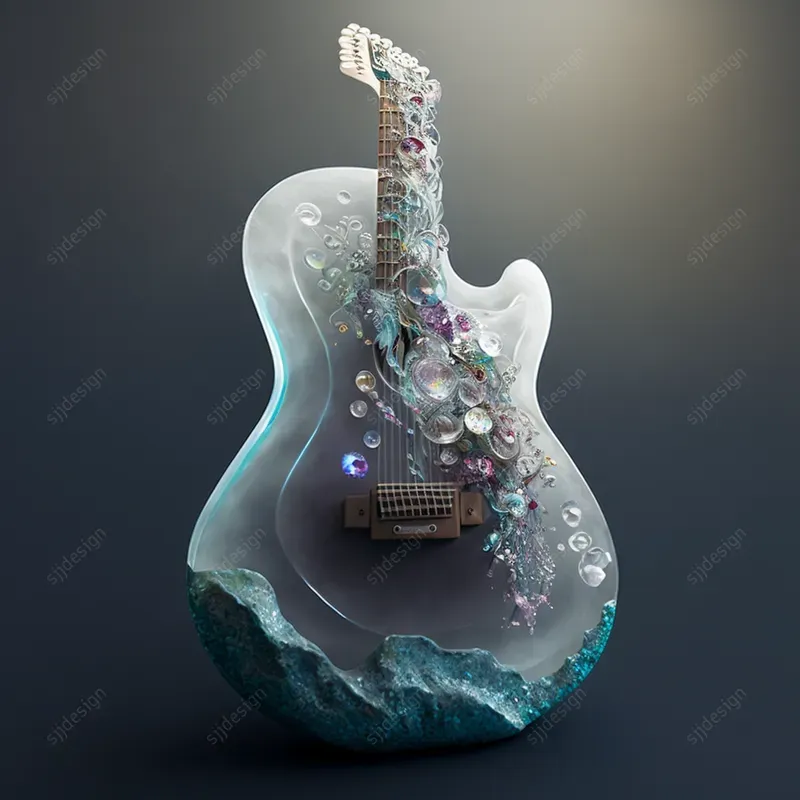 Magical Glass Sculptures Midjourney Prompt | PromptBase