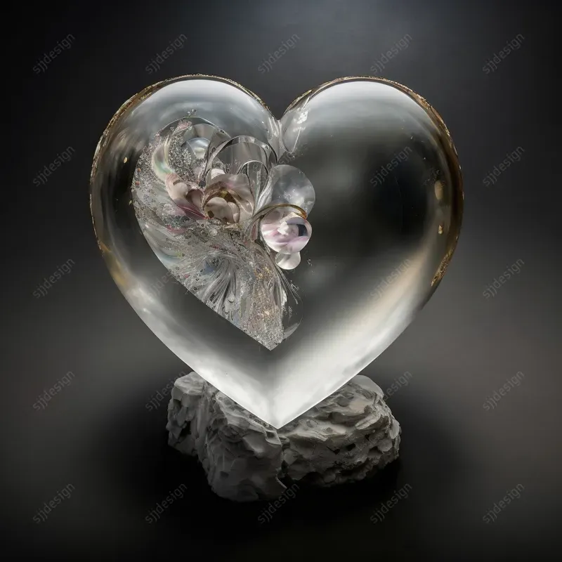 Magical Glass Sculptures Midjourney Prompt | PromptBase