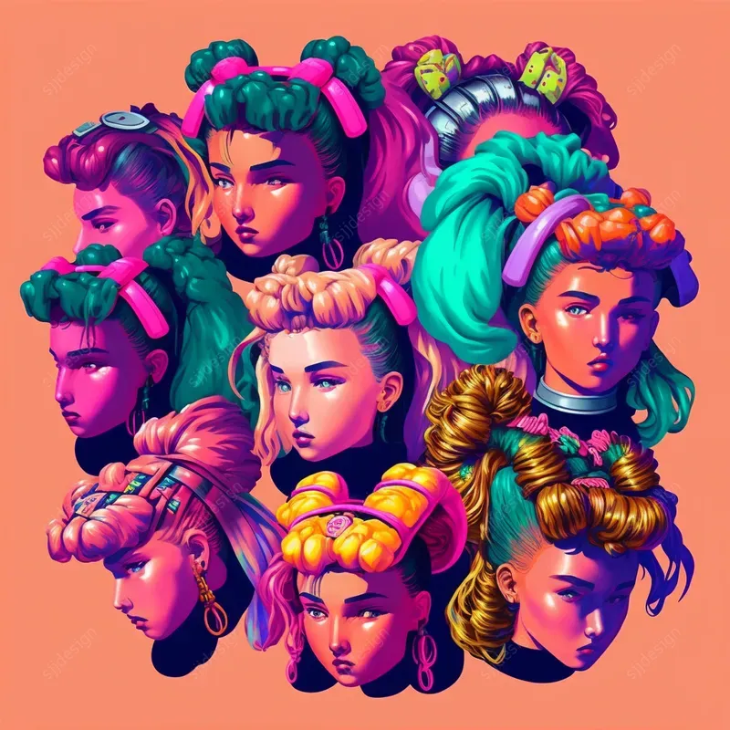 1990s Y2K Retro Active Vibes Midjourney Prompt | PromptBase