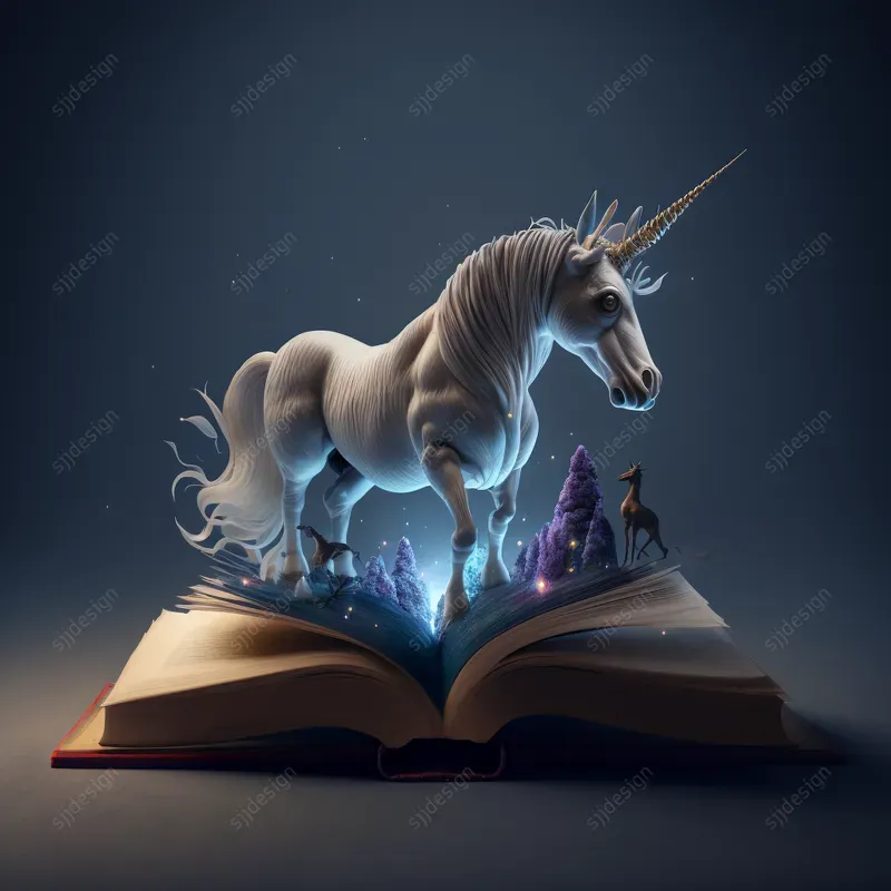 Storybook Scenes Pop Up Art Midjourney Prompt | PromptBase