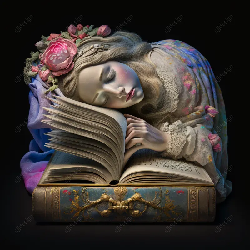 Storybook Scenes Pop Up Art Midjourney Prompt | PromptBase