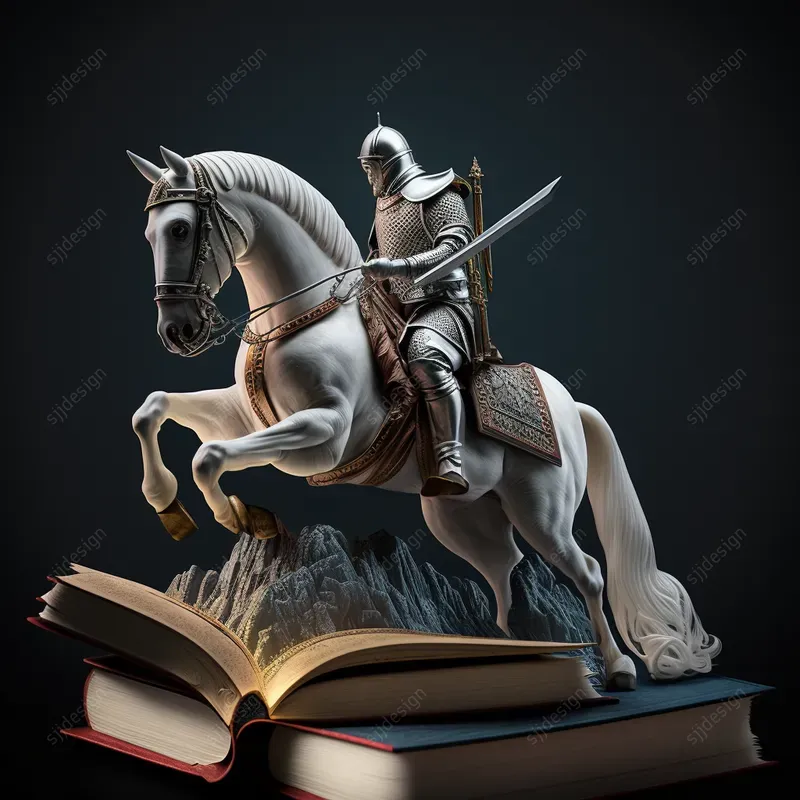 Storybook Scenes Pop Up Art Midjourney Prompt | PromptBase