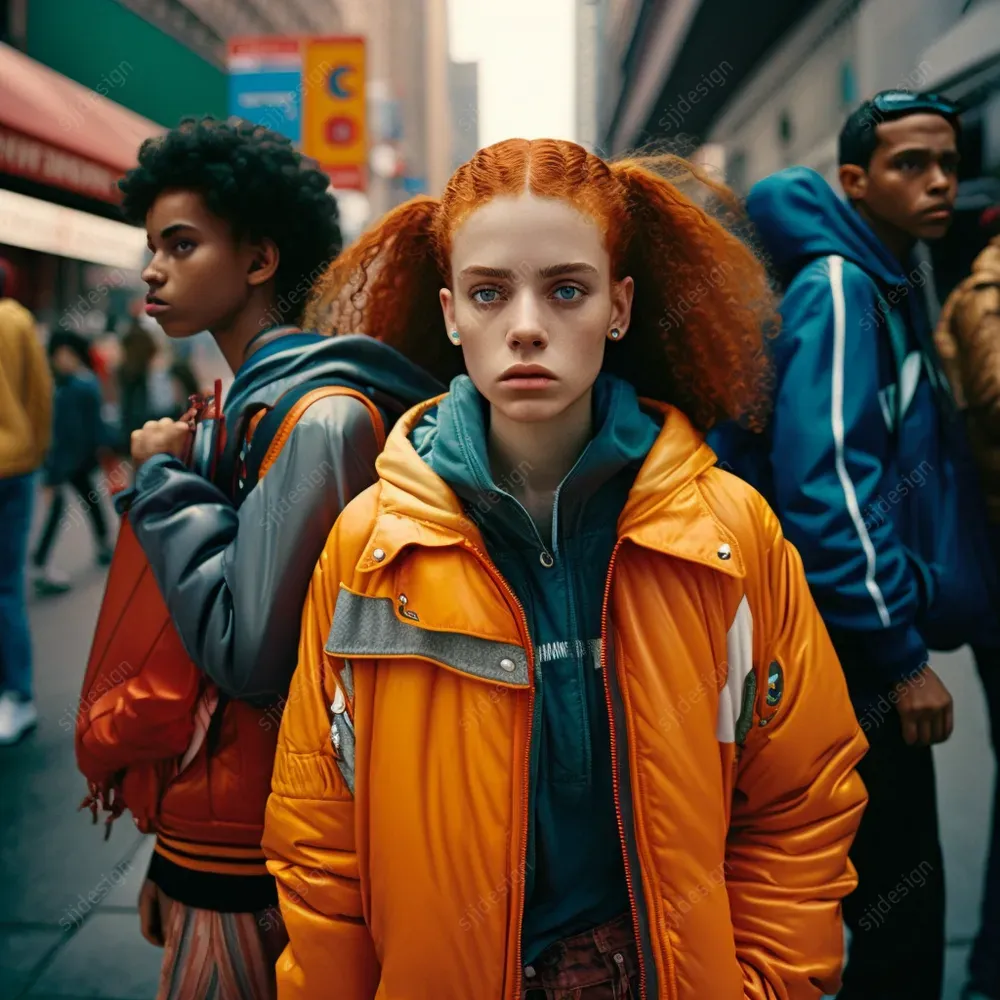 Full Scene Fashion Cinematic Portraits Midjourney Prompt | PromptBase