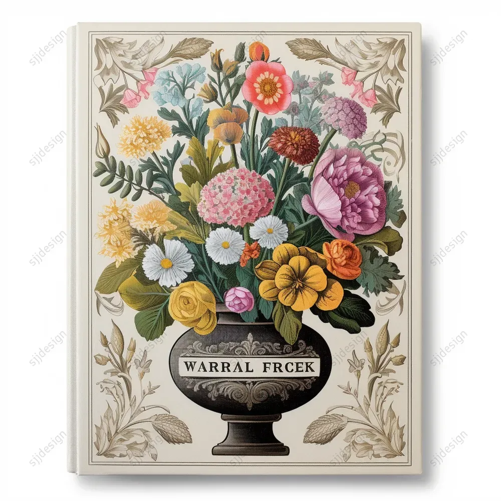 Foil Embossed Book Covers With Labels Midjourney Prompt | PromptBase